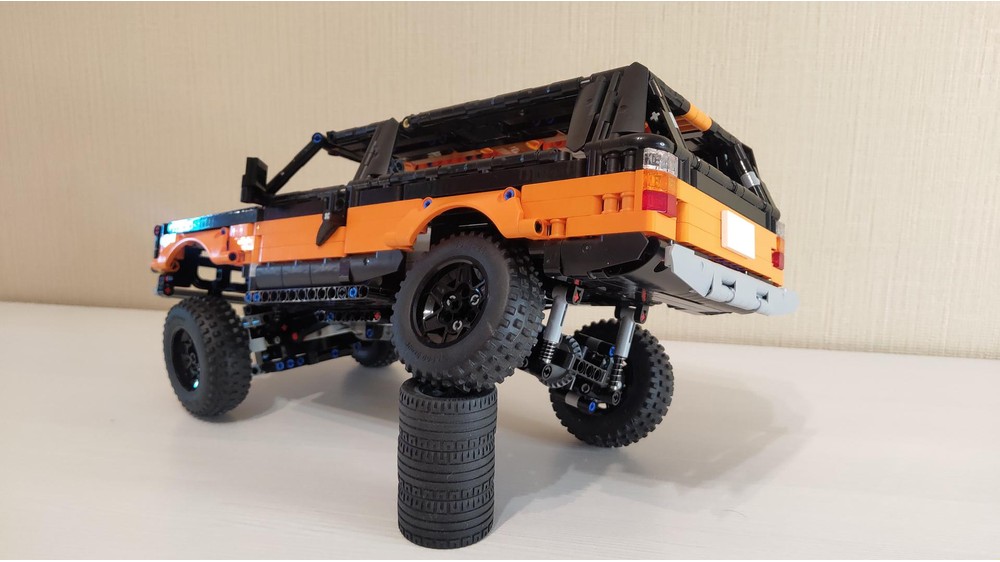 Lego Moc 4x4 Control 2l Chassis By Stily Rebrickable Build With Lego
