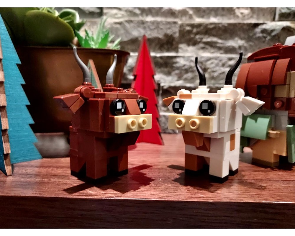 LEGO MOC Nativity Scene - Goats by TrevorToad | Rebrickable - Build ...