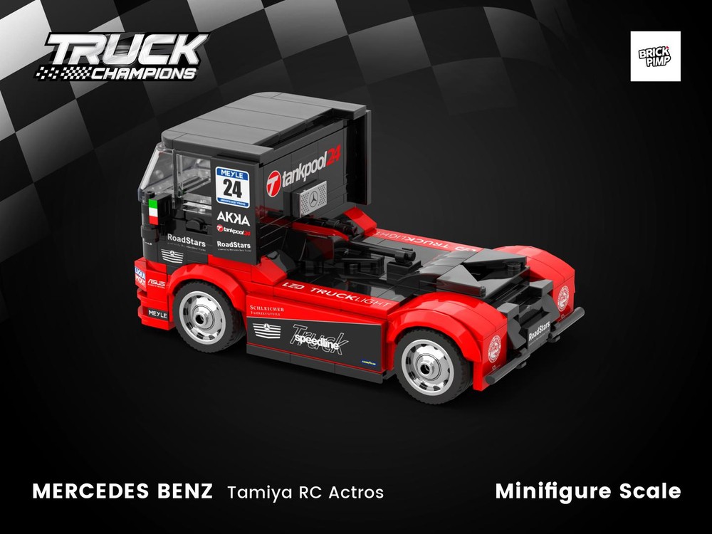 LEGO MOC MERCEDES BENZ | TAMIYA RC Race Truck Actros by PriBri ...