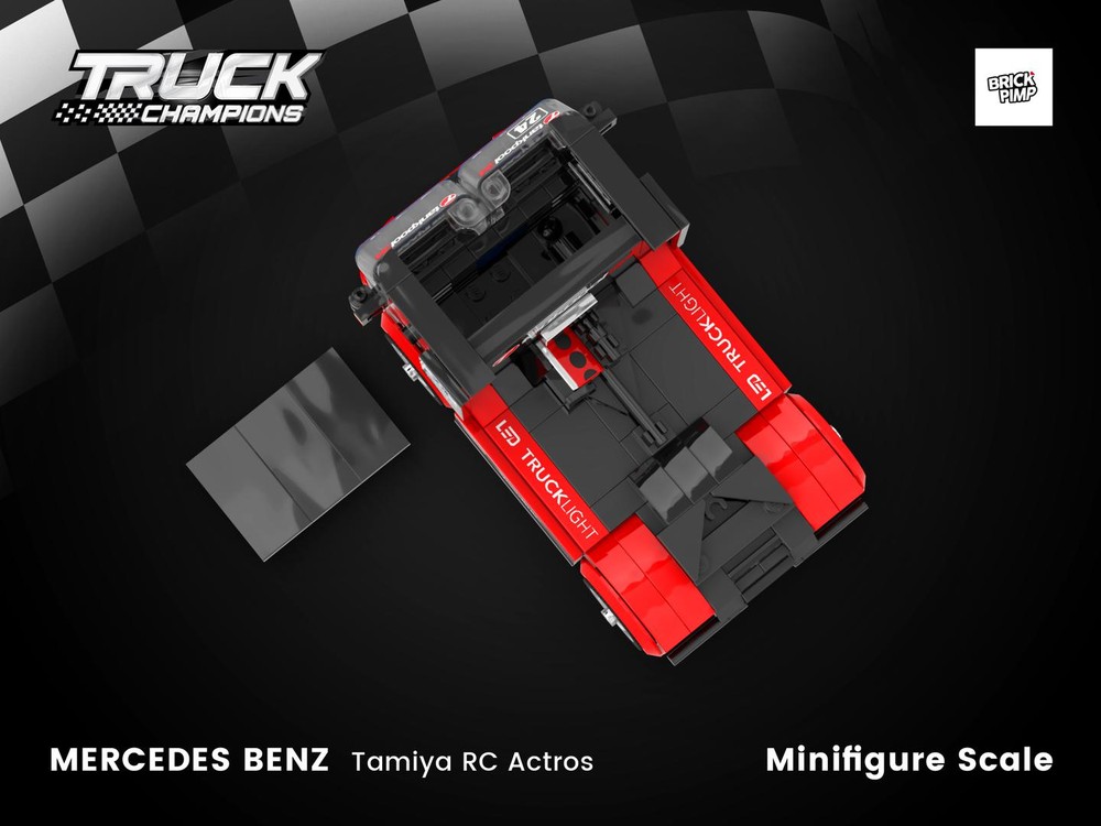 LEGO MOC MERCEDES BENZ | TAMIYA RC Race Truck Actros by PriBri ...