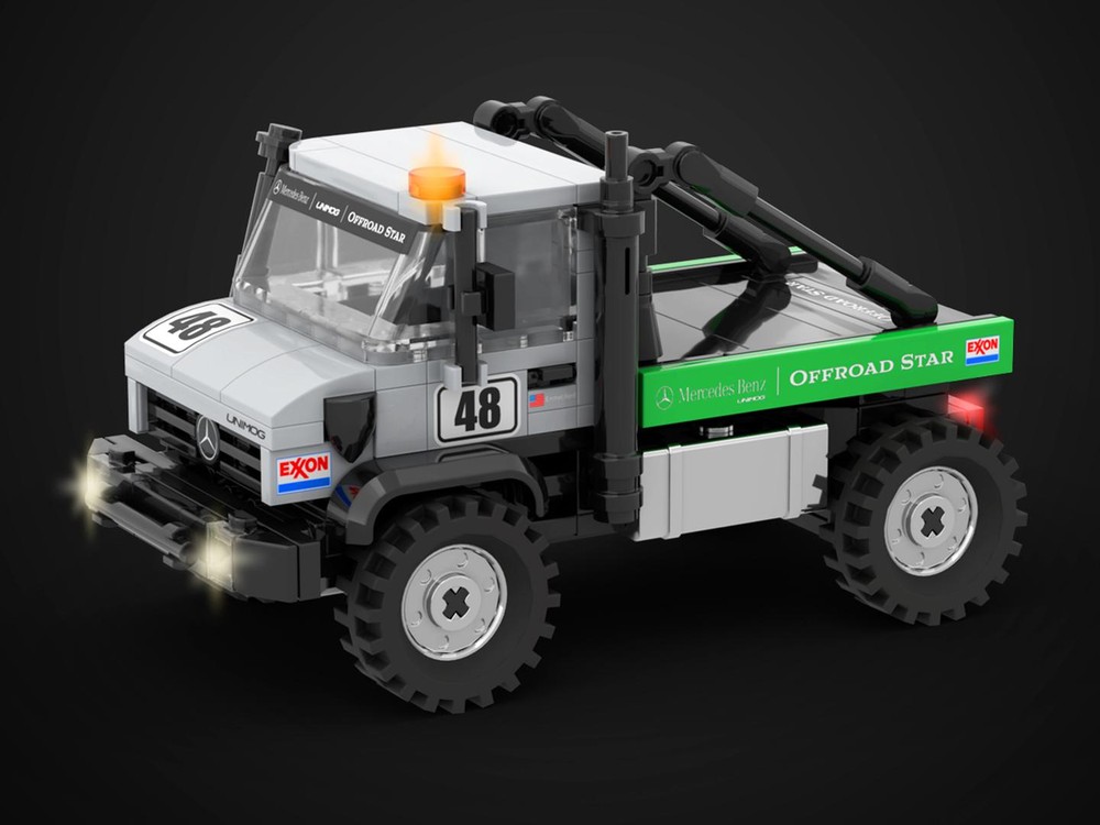 LEGO MOC MERCEDES BENZ | UNIMOG Offroad Truck by PriBri | Rebrickable ...