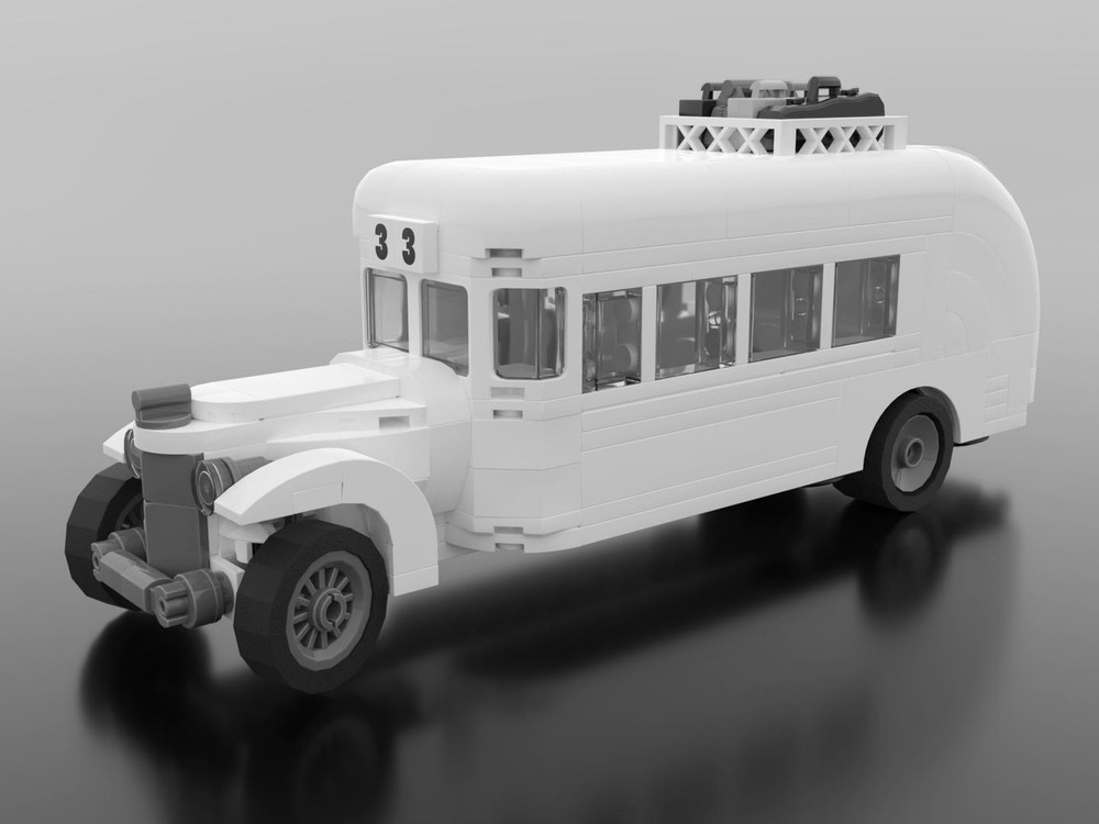 LEGO MOC 1940s Bus by Dongeraldo | Rebrickable - Build with LEGO