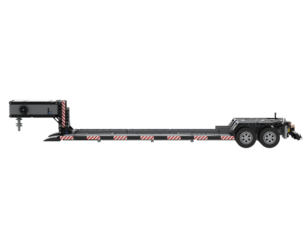 Lego Moc Big Mack Trailer By Mla2 Rebrickable Build With Lego
