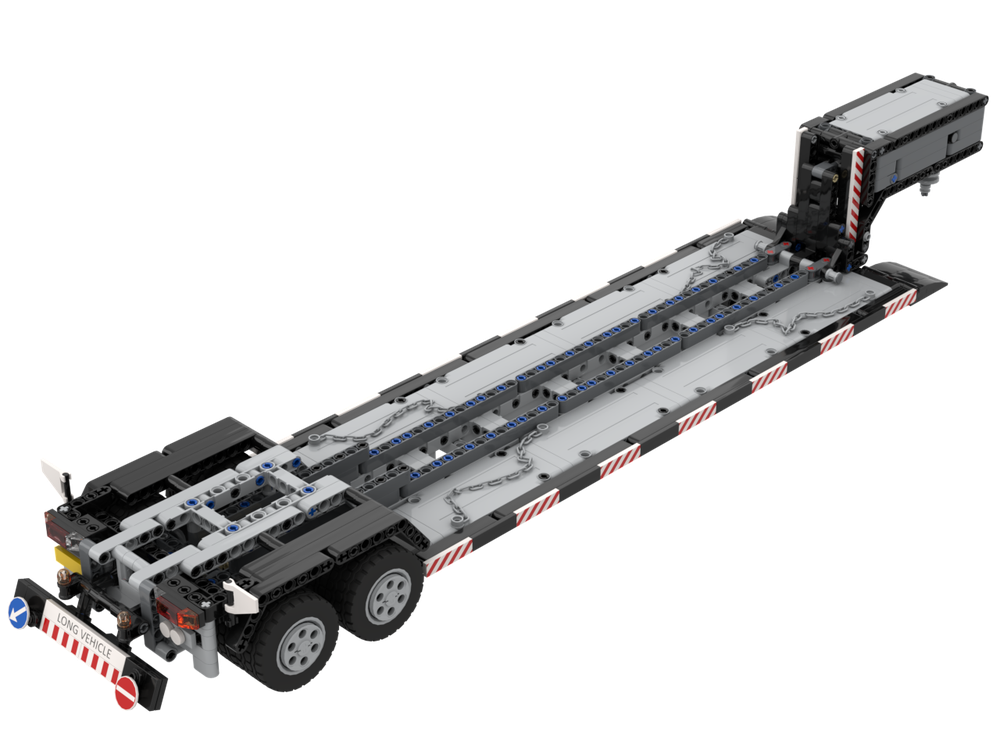 Lego Moc Big Mack Trailer By Mla2 Rebrickable Build With Lego