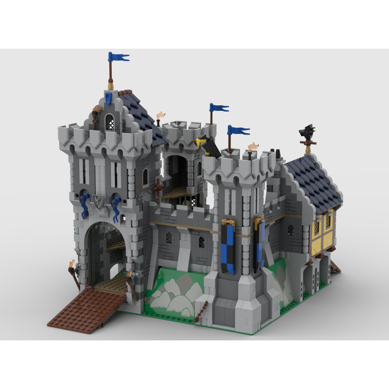 LEGO MOC Falcon Knight's Castle by Rauy | Rebrickable - Build with LEGO
