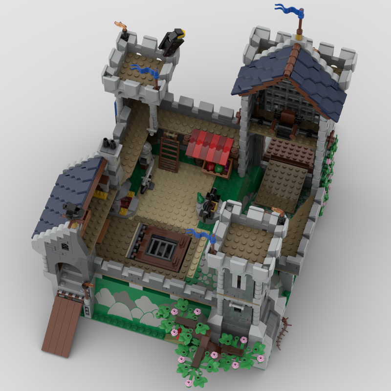 LEGO MOC Falcon Knight's Castle by Rauy | Rebrickable - Build with LEGO