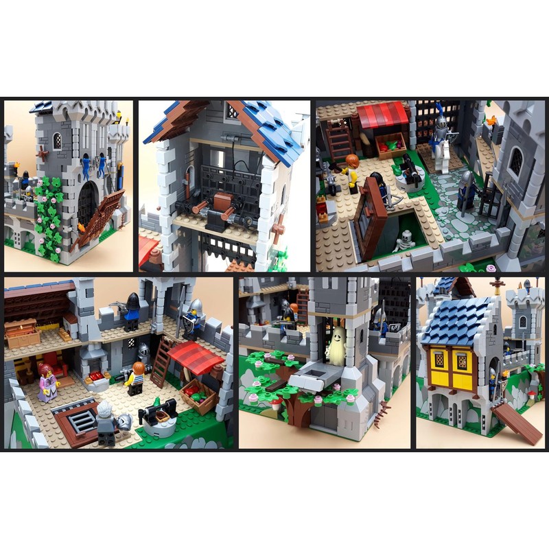 LEGO MOC Falcon Knight's Castle by Rauy | Rebrickable - Build with LEGO