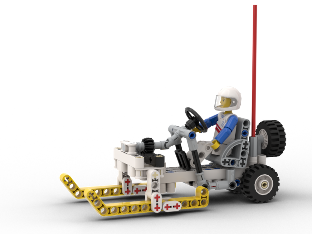LEGO MOC 8620 Snow Scooter Studless by Viernes | Rebrickable - Build ...