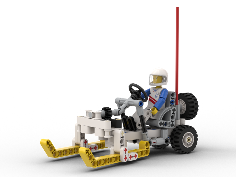 LEGO MOC-131904 8620 Snow Scooter Studless by Viernes | Rebrickable ...
