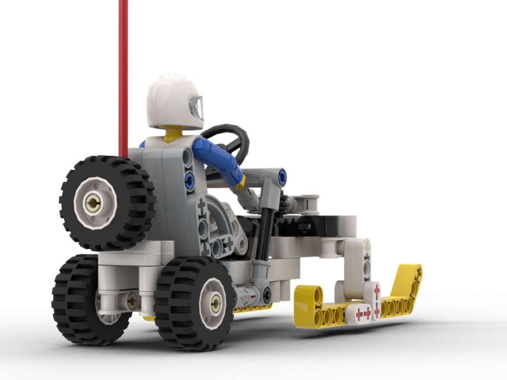 LEGO MOC 8620 Snow Scooter Studless by Viernes | Rebrickable - Build ...