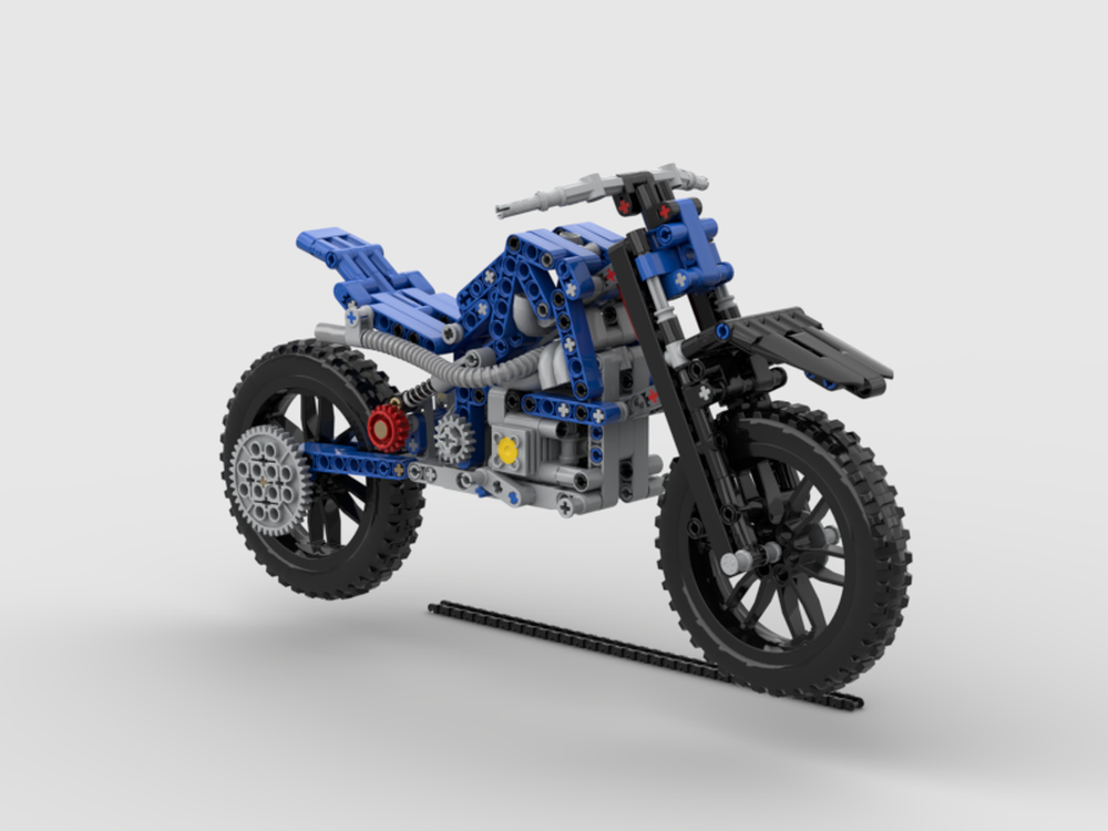 LEGO MOC Technic Dirt Bike by AS-Bricks | Rebrickable - Build with LEGO