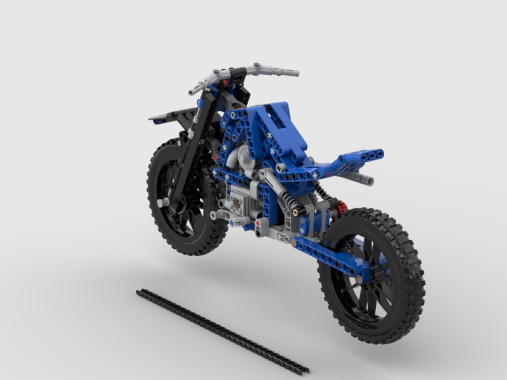 LEGO MOC Technic Dirt Bike by AS-Bricks | Rebrickable - Build with LEGO