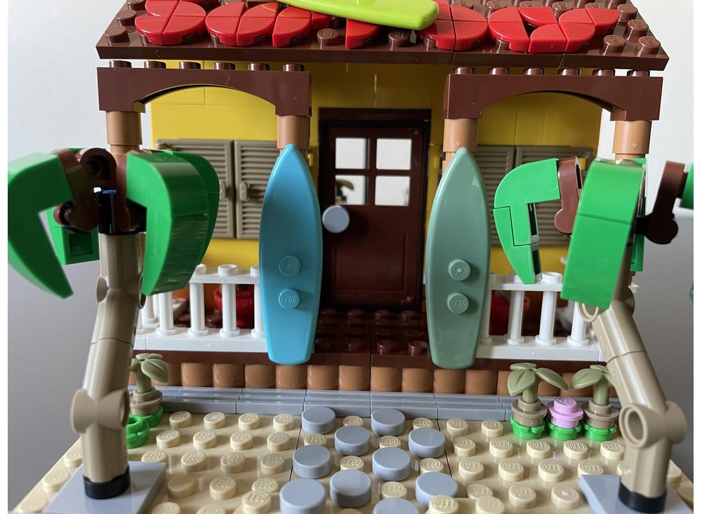 LEGO MOC Surf Bar & Grill Modular Alternate build (2x 31118) by re-bricked | Rebrickable - Build ...