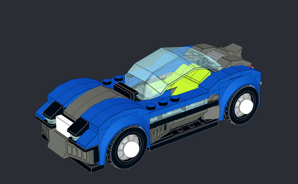 LEGO MOC Electric Sportscar by Keep On Bricking | Rebrickable - Build ...