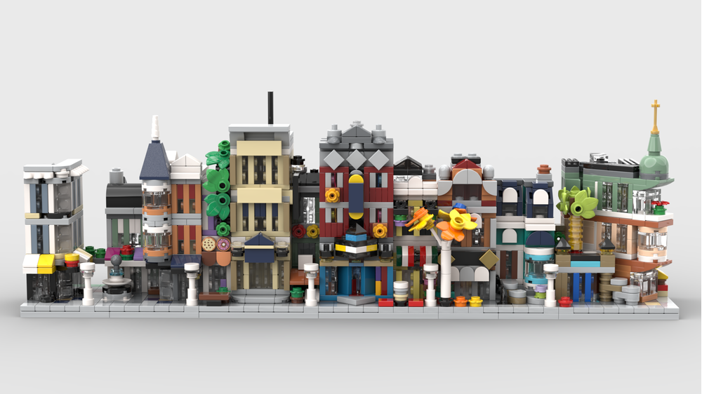 LEGO MOC Mini Modular 10312 Jazz Club by christromans | Rebrickable ...