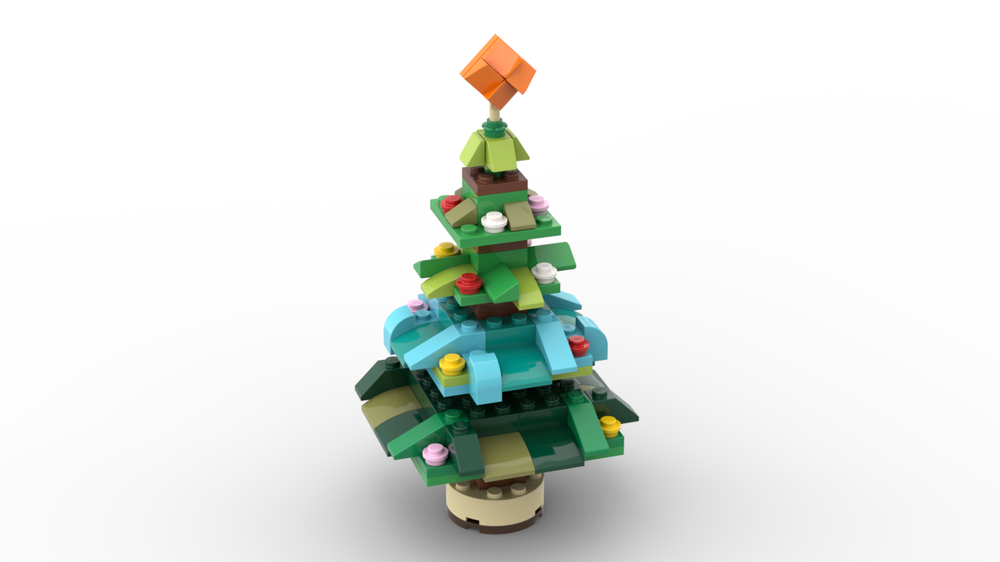 LEGO MOC 11011 Christmas tree by Lenarex | Rebrickable - Build with LEGO