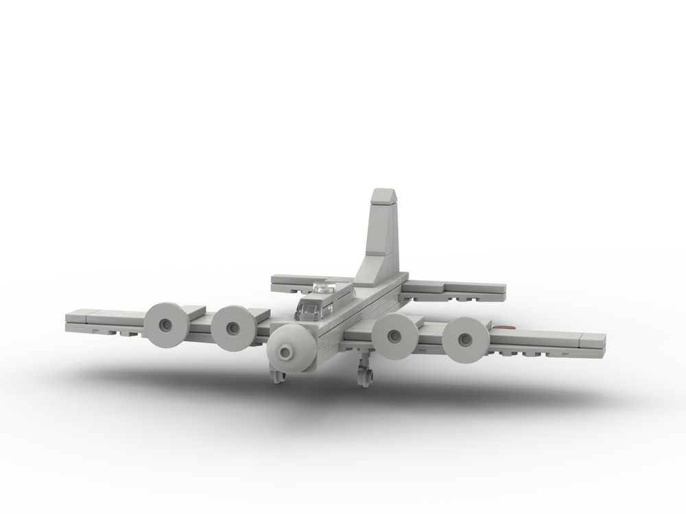 Lego Moc Micro Boeing B 17 Flying Fortress By Adventurehill1