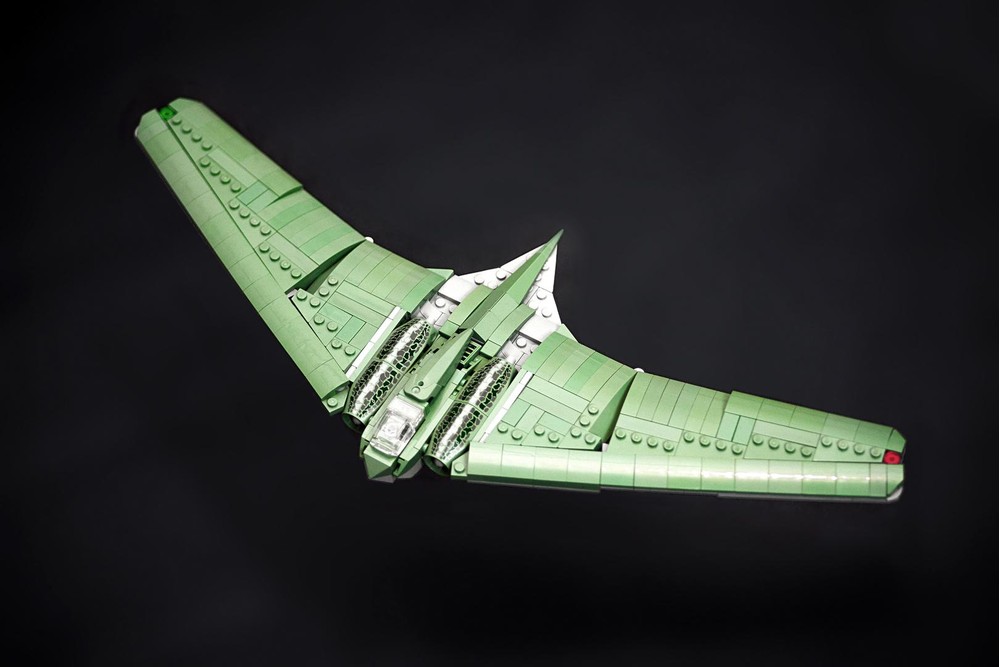 LEGO MOC A02 - Horten Ho 229 1:40 - Ultimate Air- & Spacecraft ...