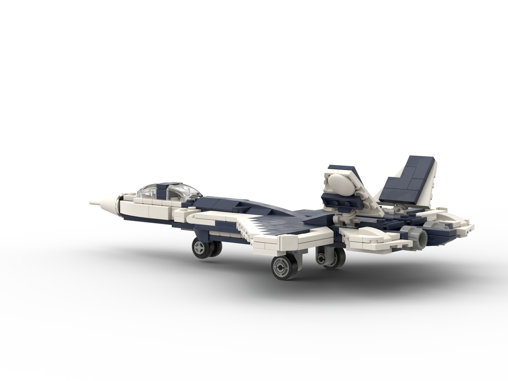 Lego Moc Sukhoi Su 57 Felon By Adventurehill1 Rebrickable Build