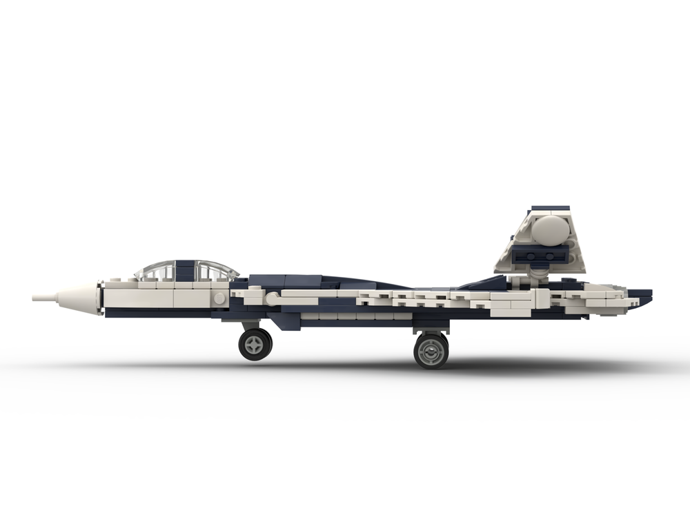 Lego Moc Sukhoi Su 57 Felon By Adventurehill1 Rebrickable Build