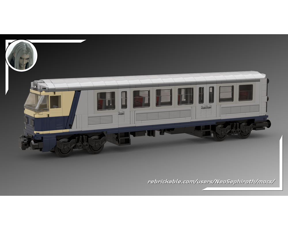 Lego Moc Silberling Local Train By Neosephiroth Rebrickable Build