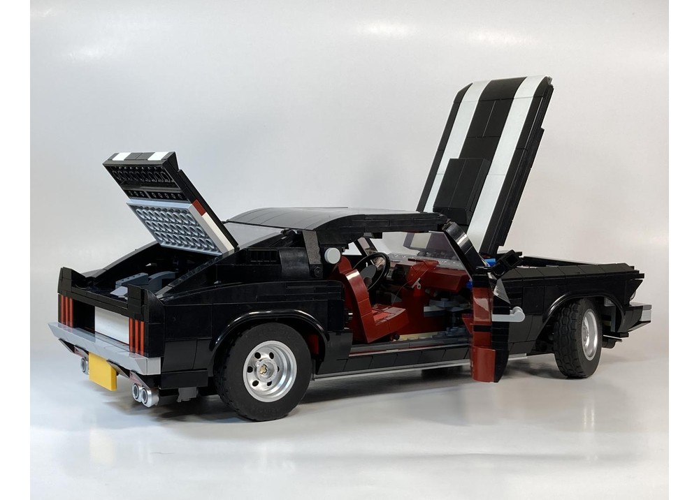 Lego Moc 10304 Z28 Mustang Mach 1 By Bam Mocs Rebrickable Build