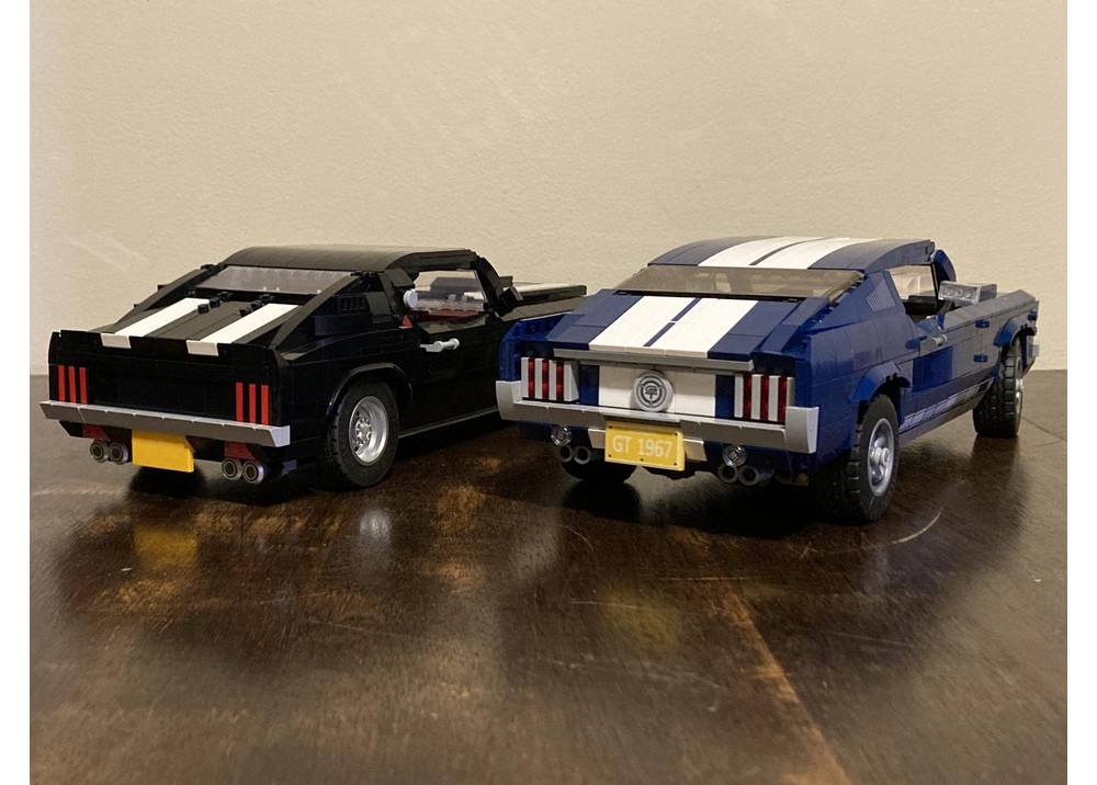 Lego Moc 10304 Z28 Mustang Mach 1 By Bam Mocs Rebrickable Build