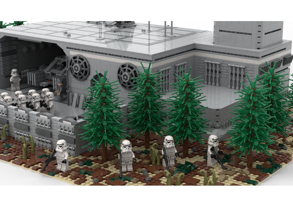 Lego Moc Sw Imperial Base Bunker By Sarinoo90 Rebrickable Build
