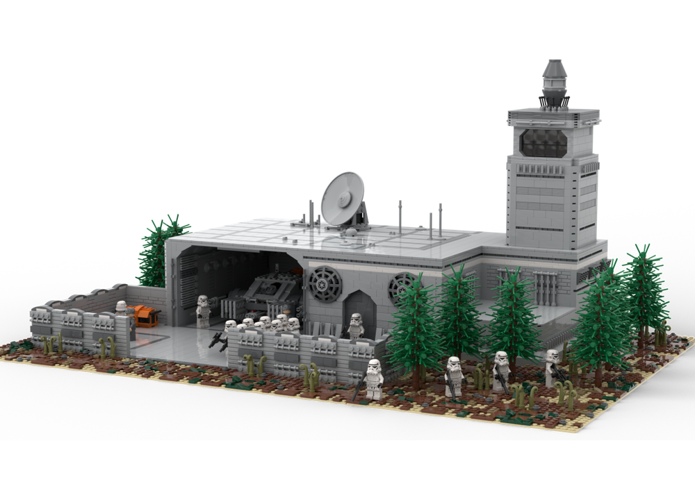 Lego Moc Sw Imperial Base Bunker By Sarinoo90 Rebrickable Build