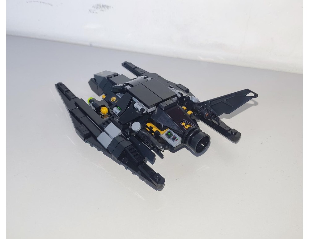 Lego Moc 76239 Batwing By Kirvet Rebrickable Build With Lego