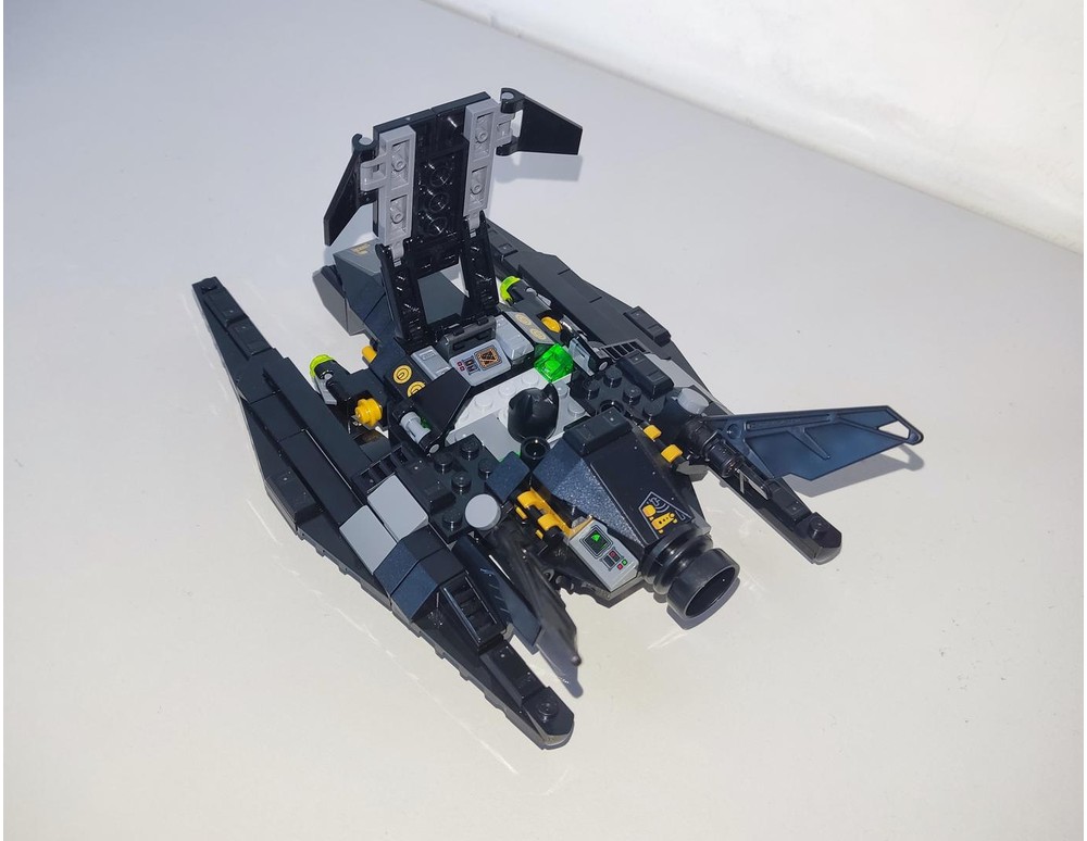 Lego Moc 76239 Batwing By Kirvet Rebrickable Build With Lego