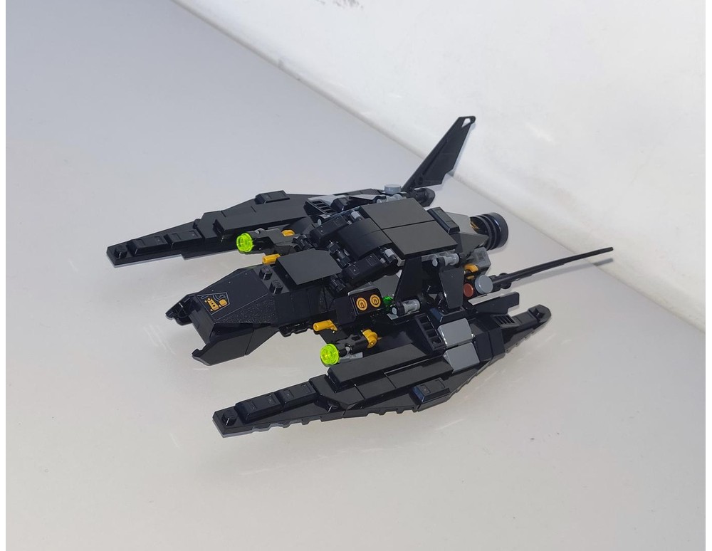 Lego Moc 76239 Batwing By Kirvet Rebrickable Build With Lego