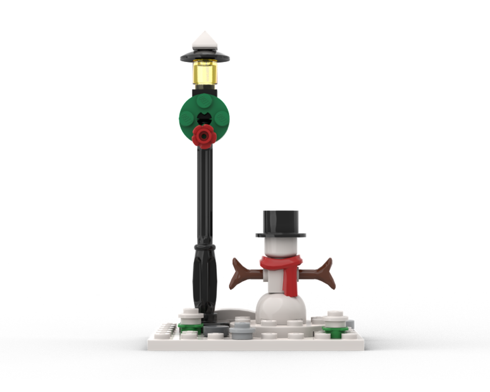 Lego Moc Happy Winter By Jd Bricks Rebrickable Build With Lego