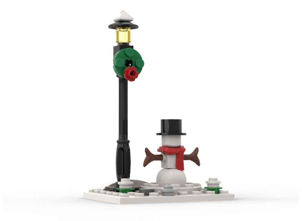 Lego Moc Happy Winter By Jd Bricks Rebrickable Build With Lego