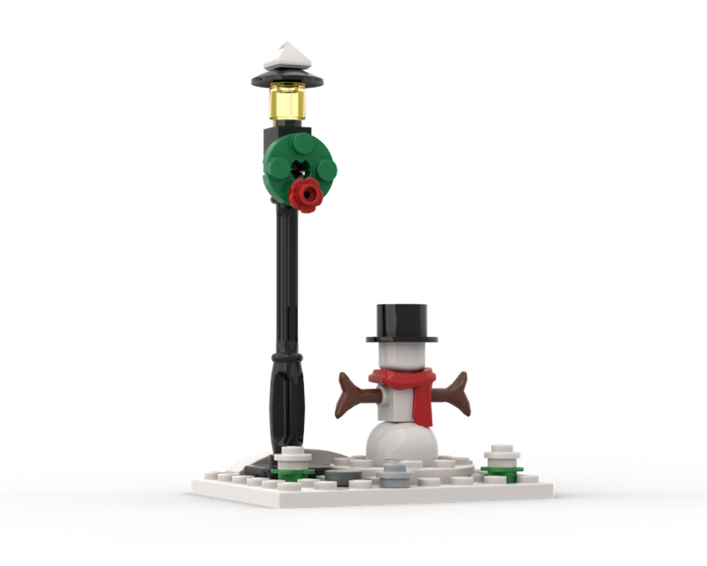 Lego Moc Happy Winter By Jd Bricks Rebrickable Build With Lego