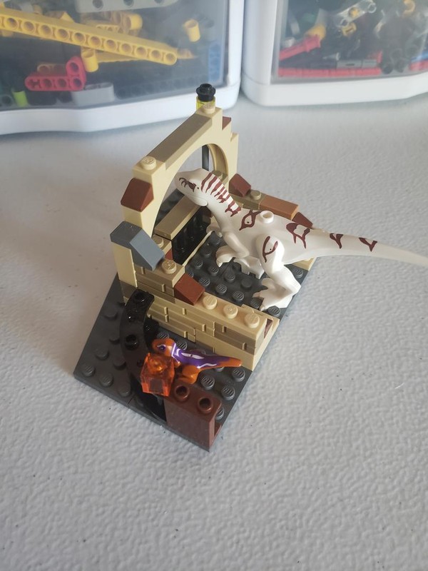 LEGO MOC 76945 Atrociraptor Dinosaur: Dinosaur Market Escape by A ...