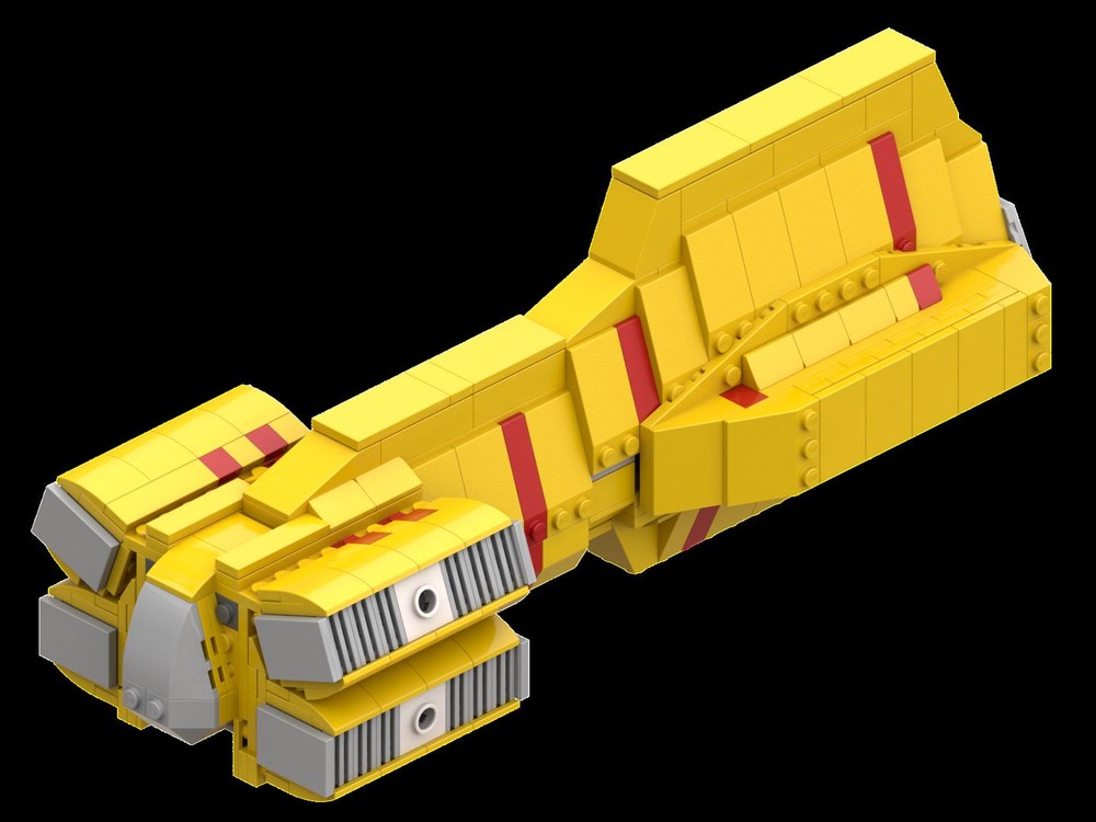 LEGO MOC Taiidan Missile Destroyer by DarthSoban | Rebrickable - Build ...