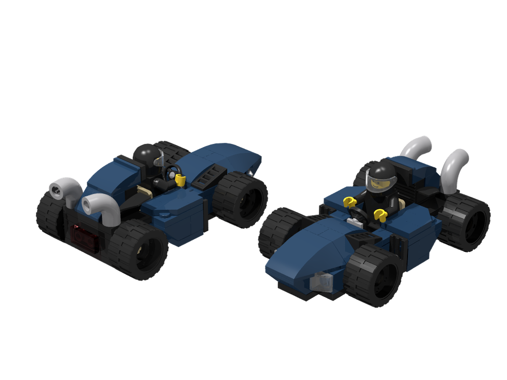 LEGO MOC Creator Racing Car 01 by graeymaelkyn | Rebrickable - Build ...