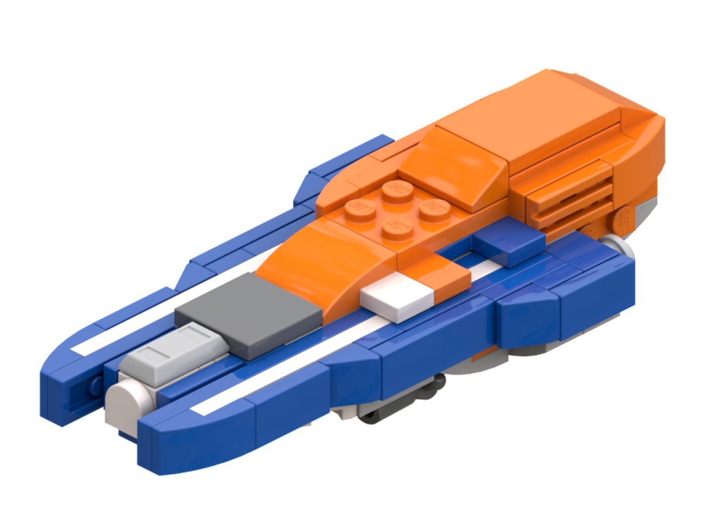 LEGO MOC Hiigaran Minelayer Corvette by DarthSoban | Rebrickable ...