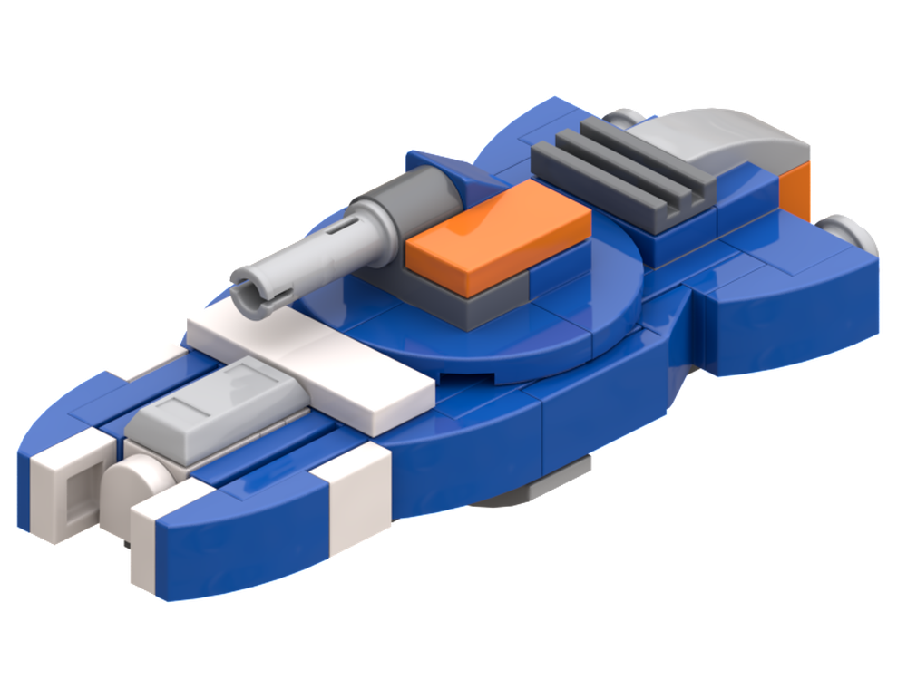 LEGO MOC Hiigaran Pulsar Gunship by DarthSoban | Rebrickable - Build ...