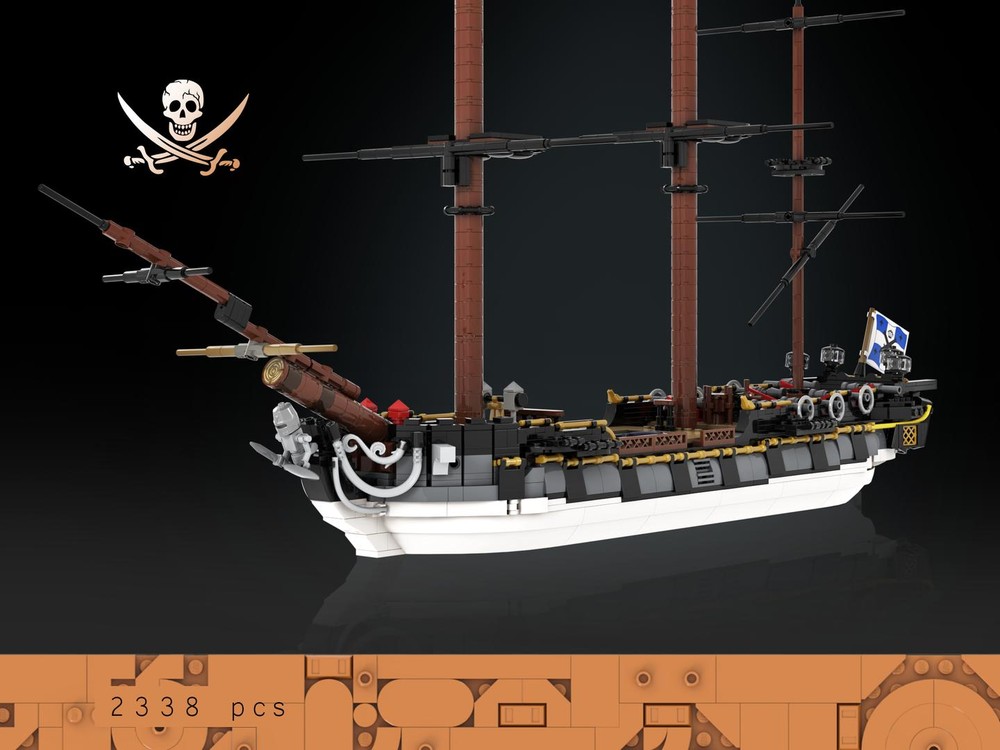 LEGO MOC Imperial Frigate by Marius2002 | Rebrickable - Build with LEGO