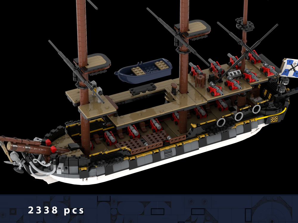 Lego Moc Imperial Frigate By Marius2002 Rebrickable Build With Lego