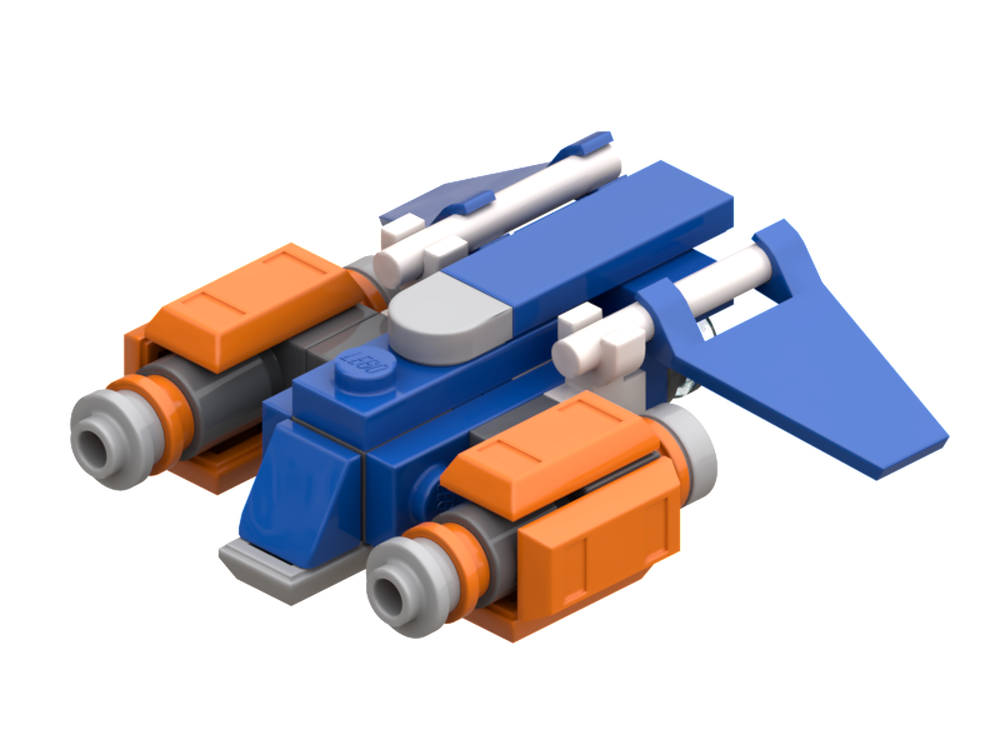 LEGO MOC Hiigaran Bomber by DarthSoban | Rebrickable - Build with LEGO