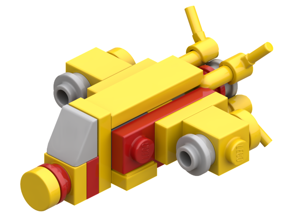 LEGO MOC Taiidan Attack Bomber by DarthSoban | Rebrickable - Build with ...