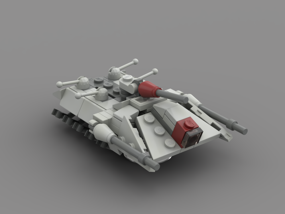 LEGO MOC Micro UT-AT by Fukusaku | Rebrickable - Build with LEGO