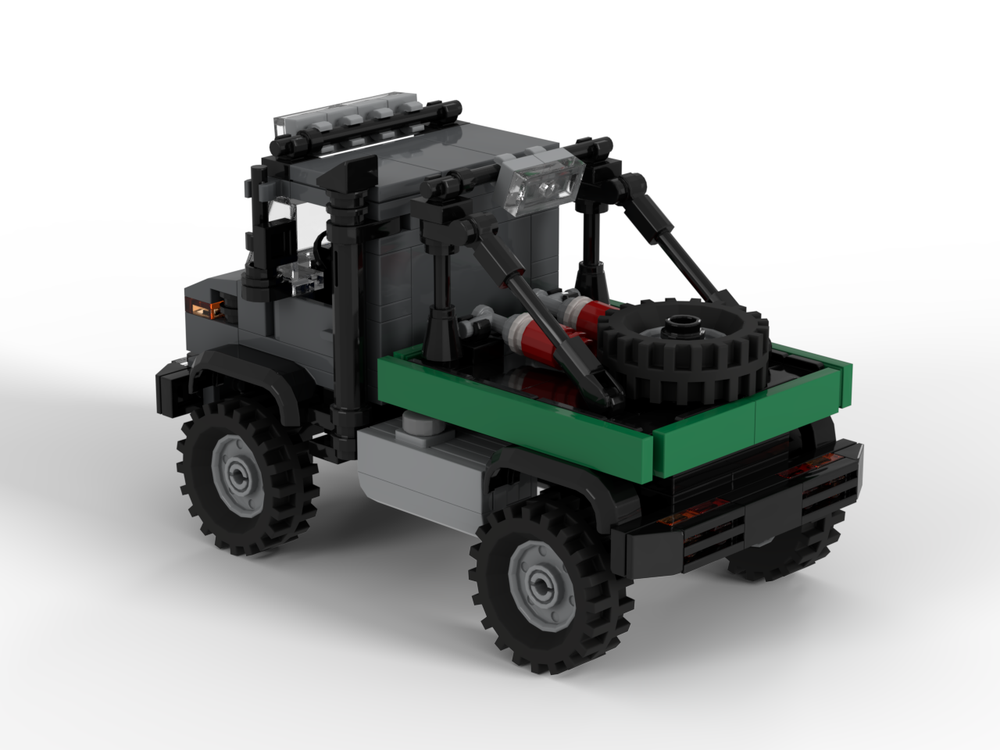 Lego Moc Unimog Trial Edition By Linse Rebrickable Build With Lego