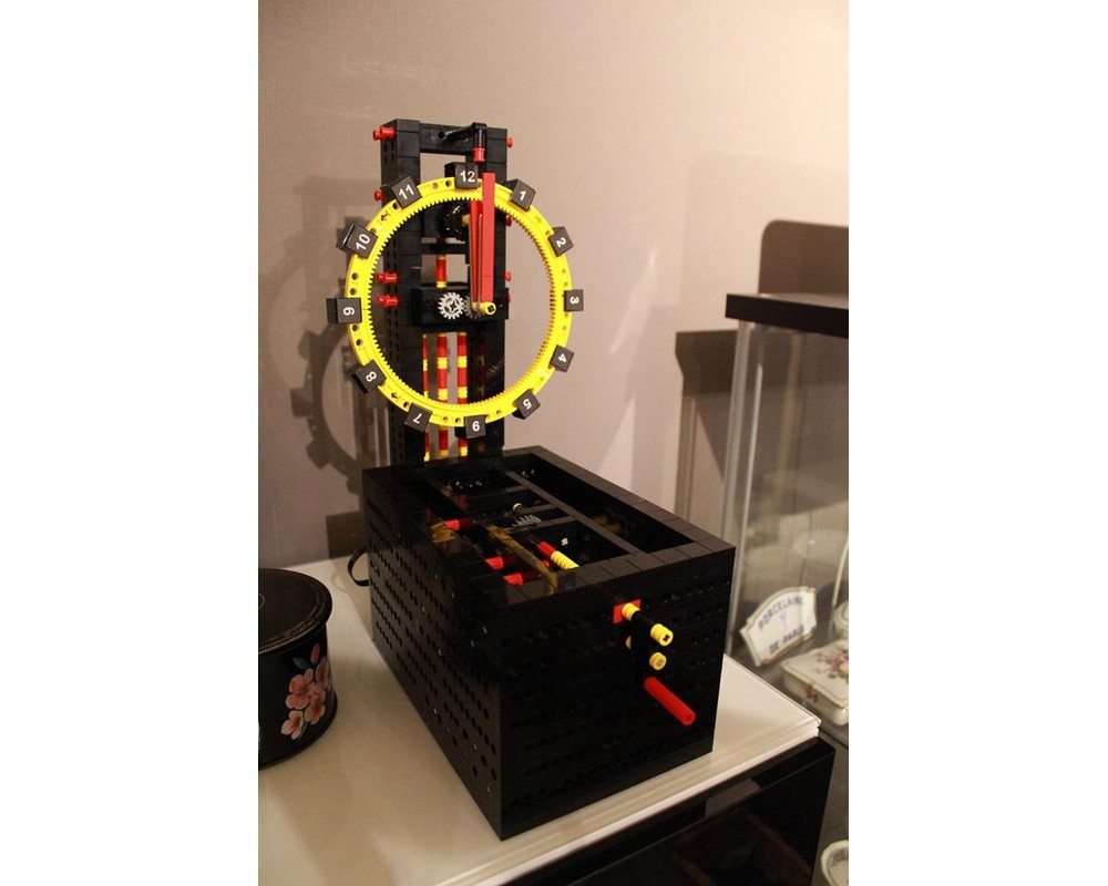 LEGO MOC Experimental clock by TheBelgian | Rebrickable - Build with LEGO