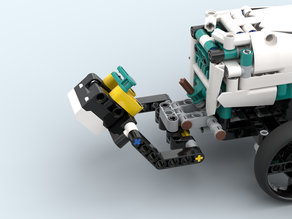 Lego Moc Mindstorms Tractor With Equipment By Phil83 Rebrickable