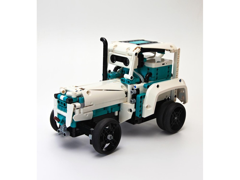 Lego Moc Mindstorms Tractor With Equipment By Phil83 Rebrickable