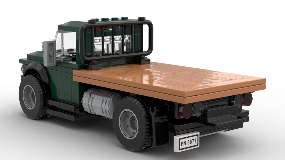 LEGO MOC Dodge D-700 by Artifice | Rebrickable - Build with LEGO